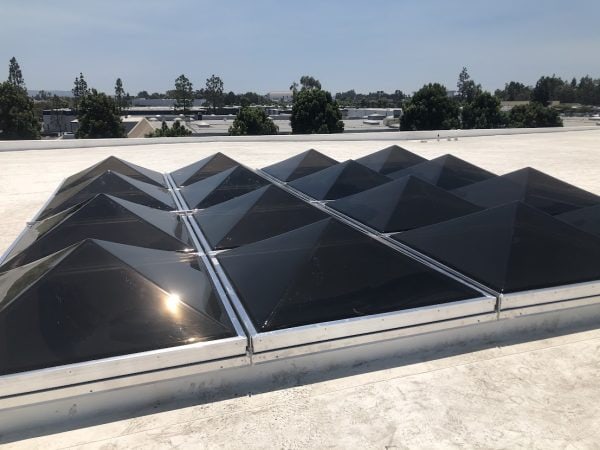 Commercial Acrylic Dome Skylights | Circular and Pyramid Domes