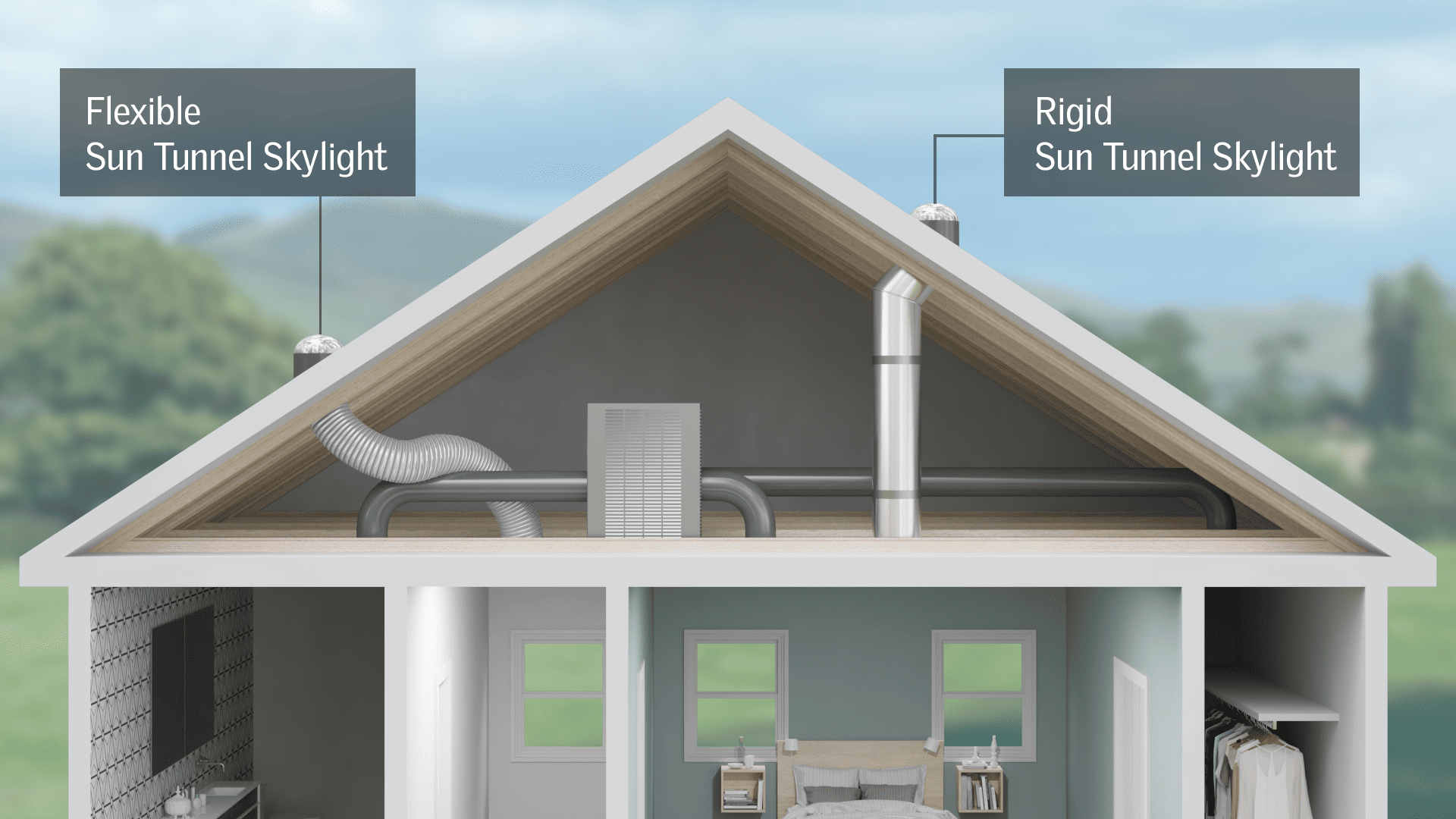What Is a Sun Tunnel®? | VELUX Sun Tunnel® Skylight Guide