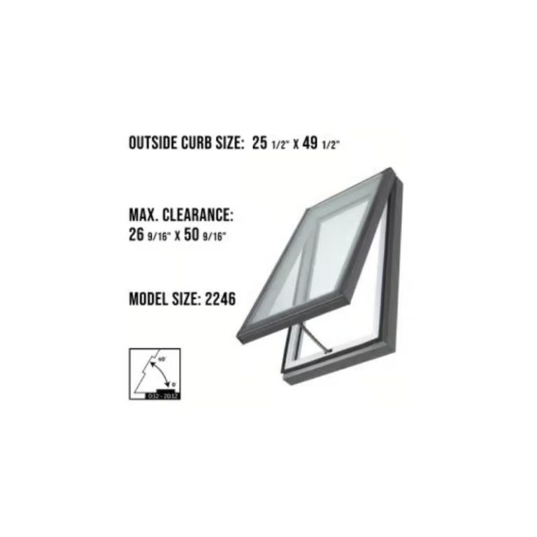 Velux VCM 2246 Manual Venting Curb Mounted Skylight