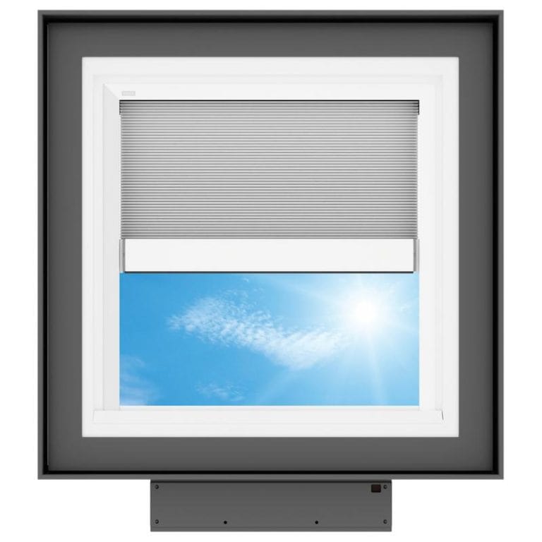 Velux VCS 2222 Solar Venting Curb Mount Skylight | Smart Home