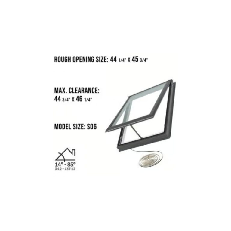 Velux VSE S06 Electric Venting Deck Mounted Skylight