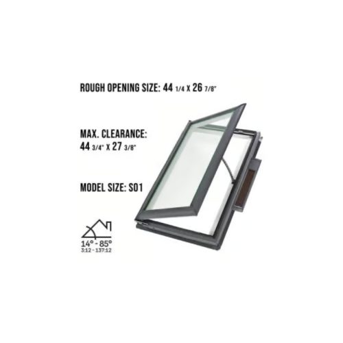 VELUX VSS S01 Solar Venting Deck Mounted Skylight Replacement