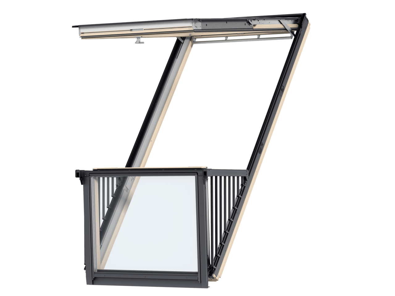 Roof Window Balcony | Velux Cabrio Balcony Skylights for Roofs